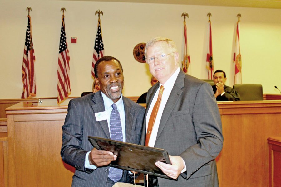 #Seen Around Town: Circuit Judge Timothy J. Koenig is sworn in
