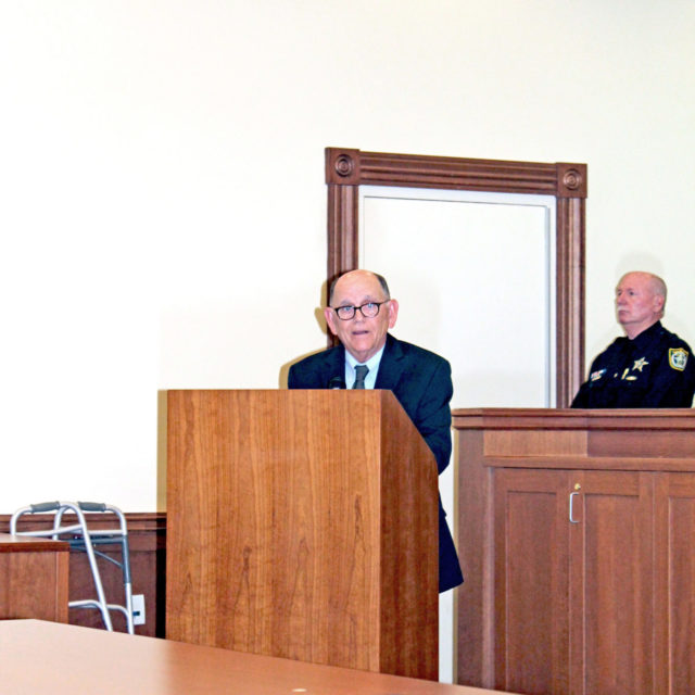 #Seen Around Town: Circuit Judge Timothy J. Koenig is sworn in