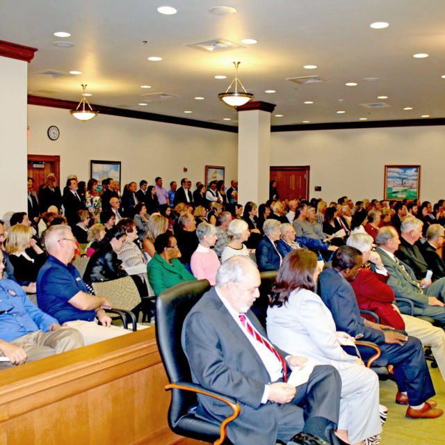 #Seen Around Town: Circuit Judge Timothy J. Koenig is sworn in