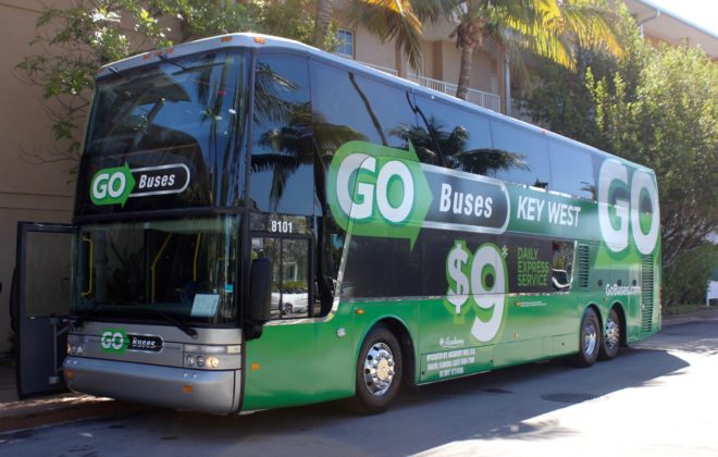 The new go buses offer low cost trips to mainland