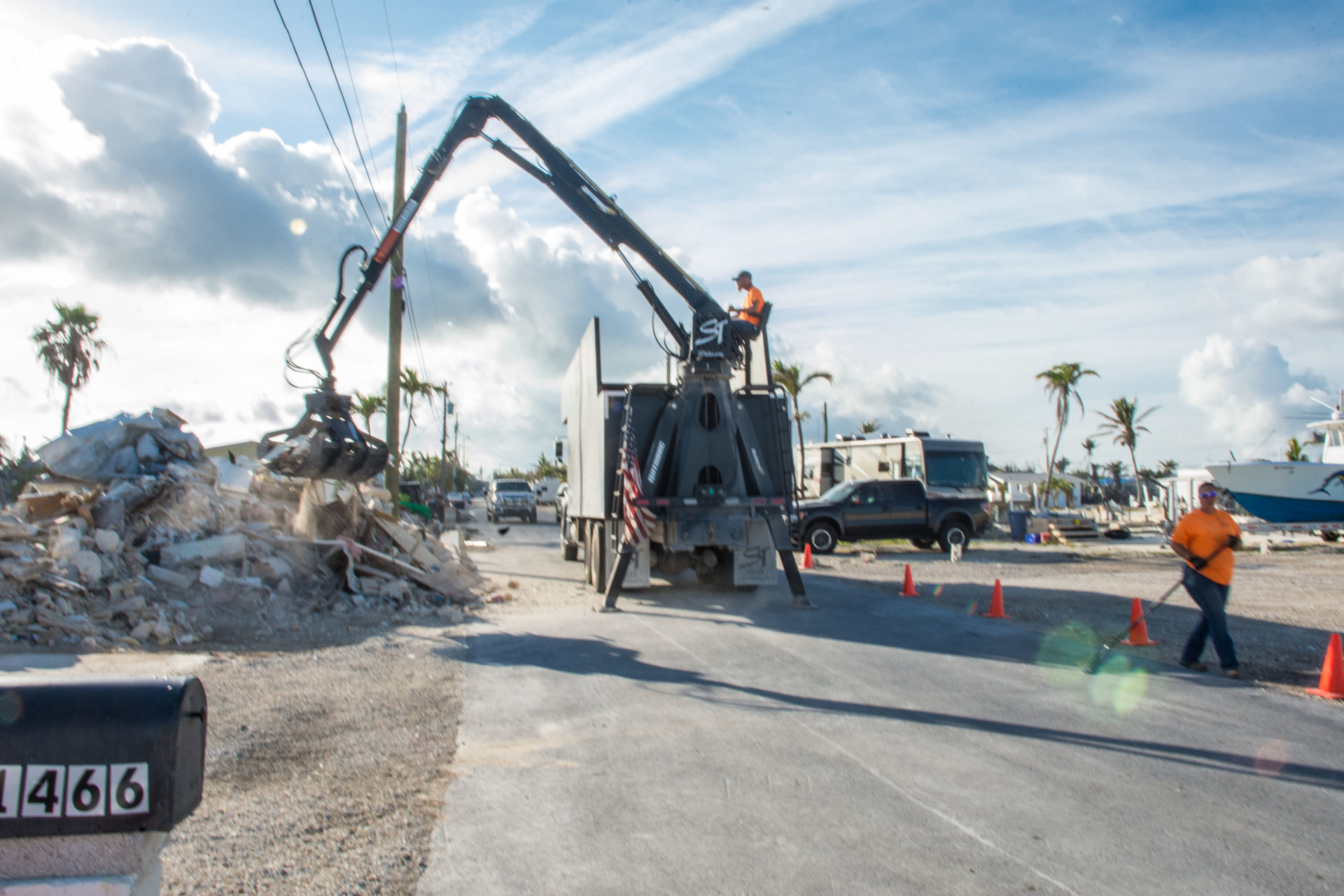 Hurricane land debris collection nearing completion