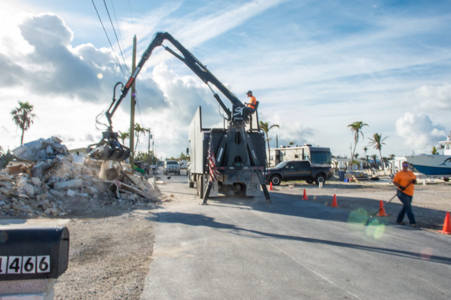 Hurricane land debris collection nearing completion