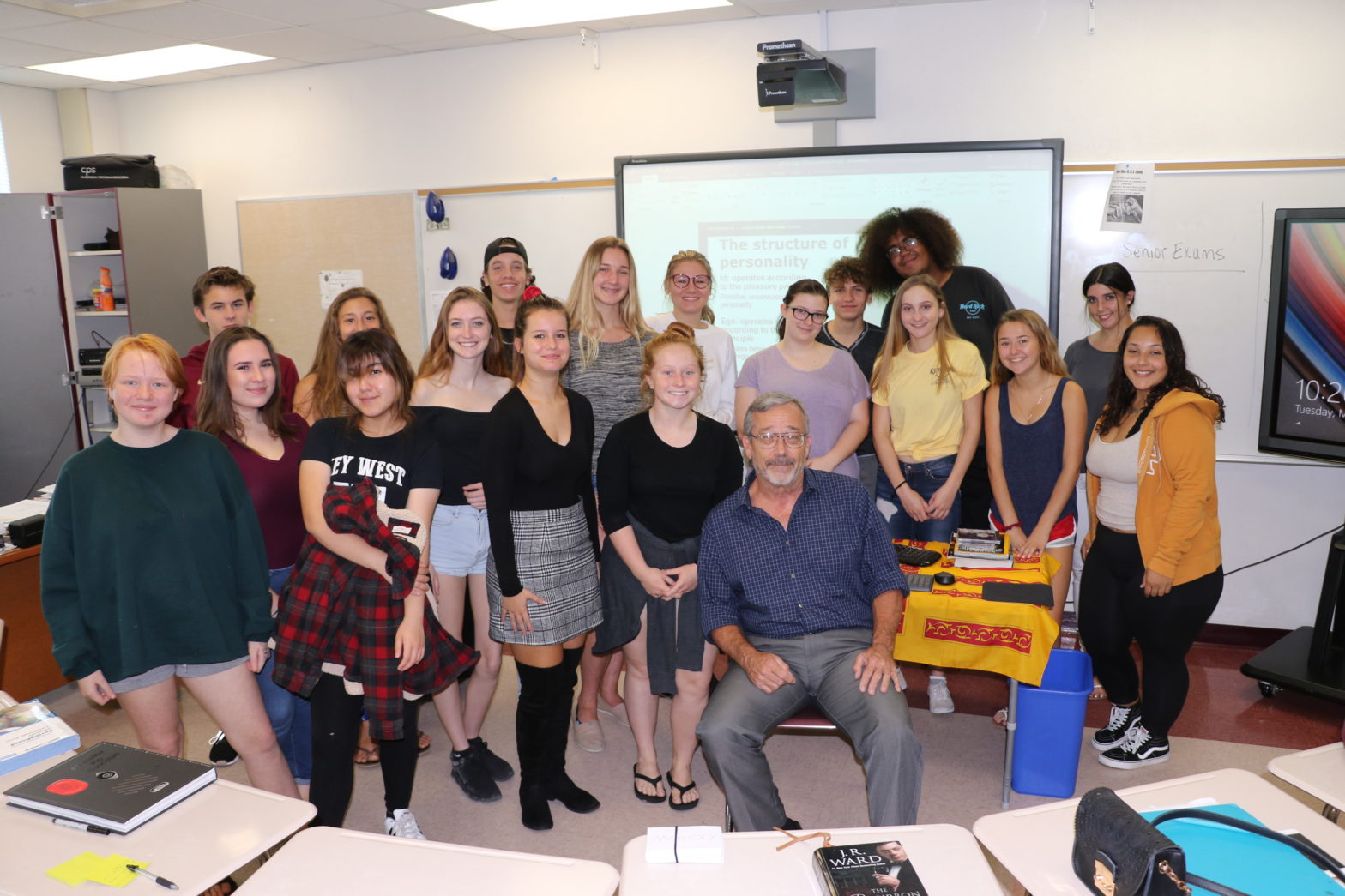 Key West High School teacher Mr. Kremer School’s Out Forever…