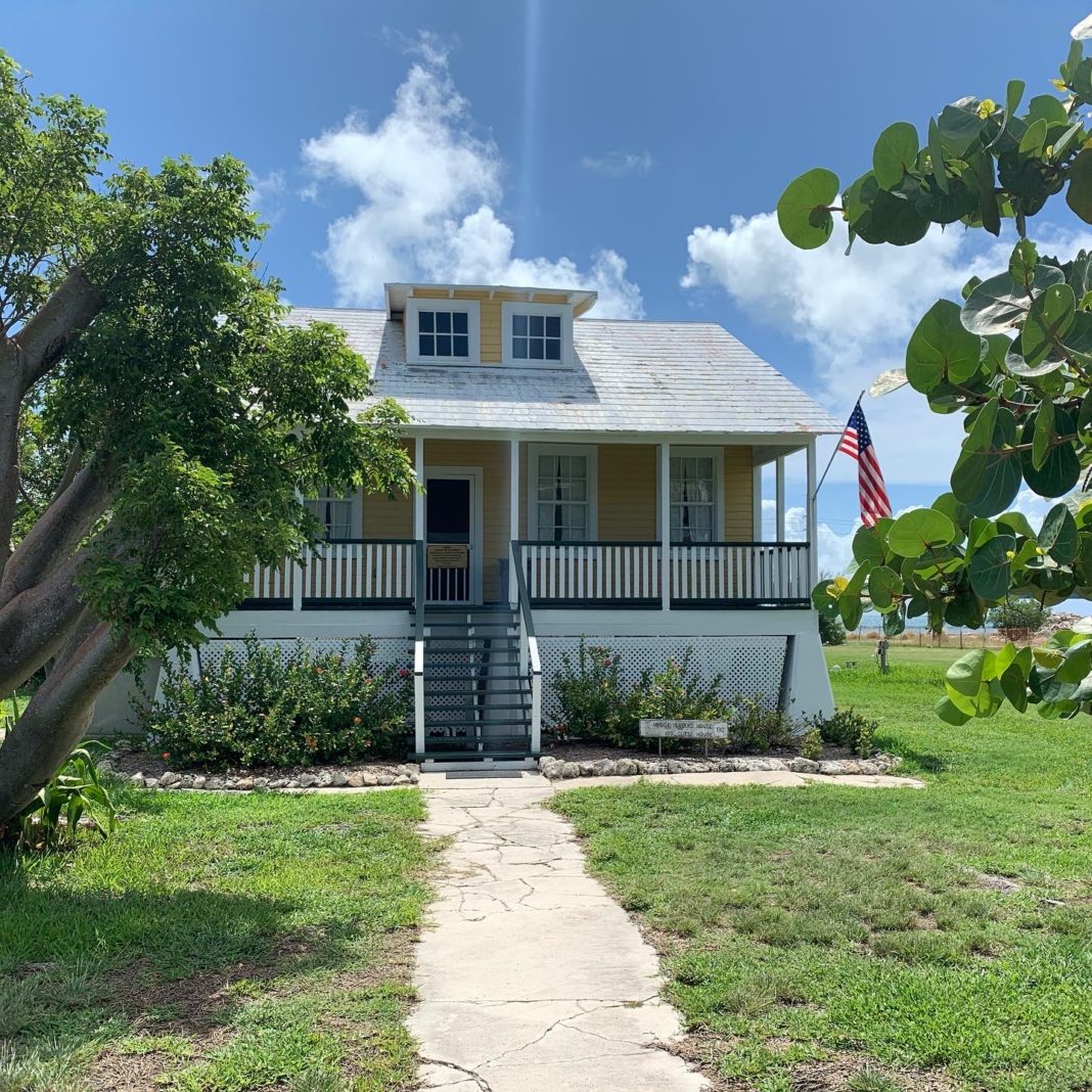 The Mysterious Handprint at Pigeon Key