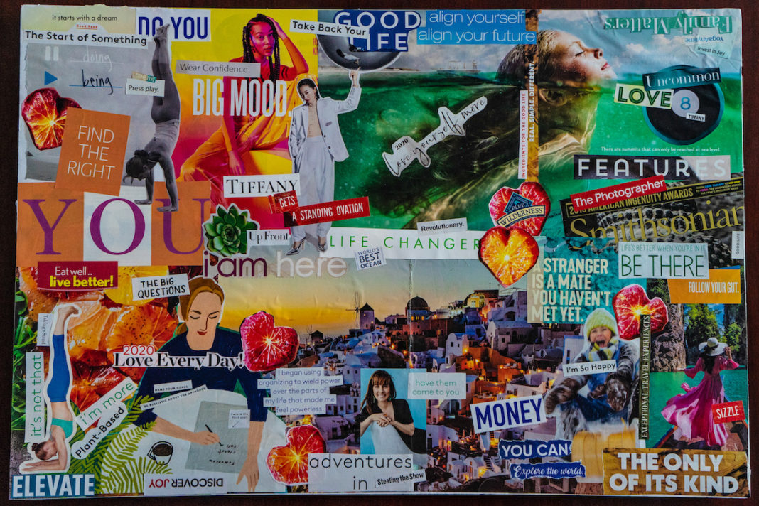 Marketing maven creates vision boards to turn dreams into reality