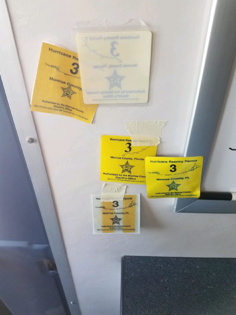 Hundreds of fake re-entry stickers nabbed at checkpoints