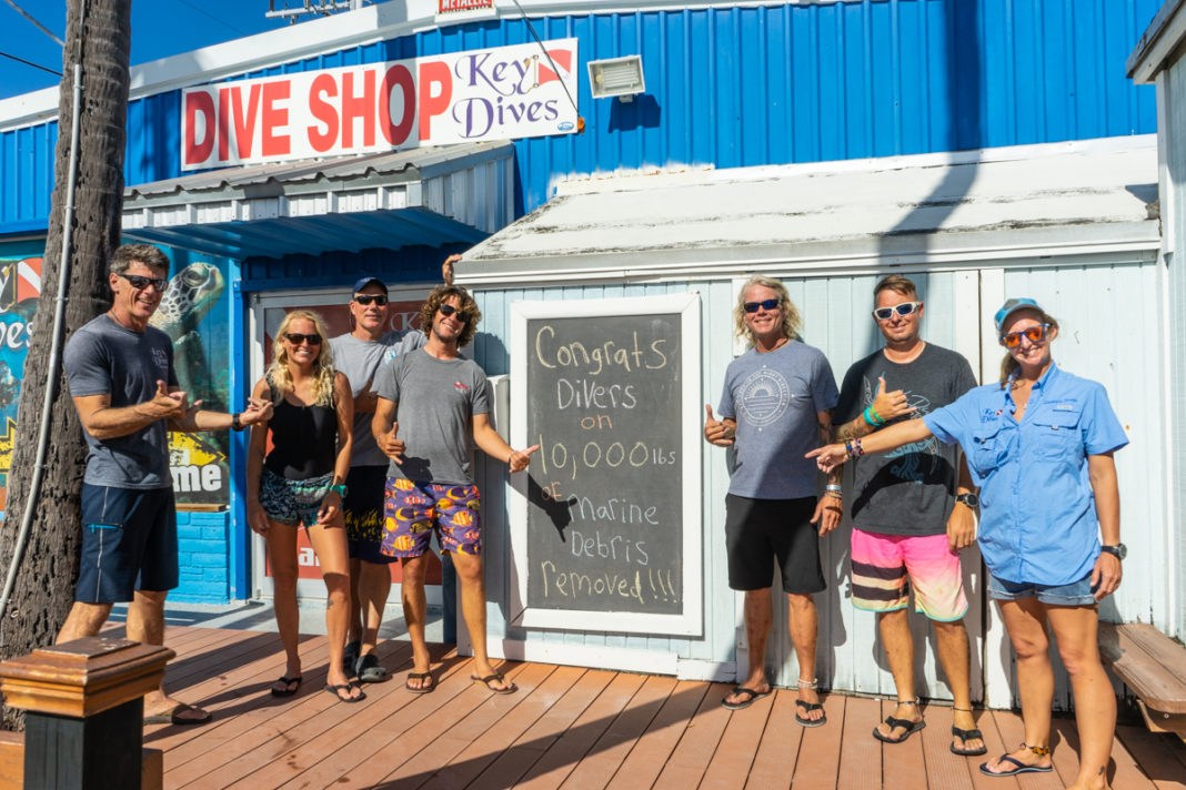 Key Dives passes milestone 10,000 pounds of debris pulled out of the ...