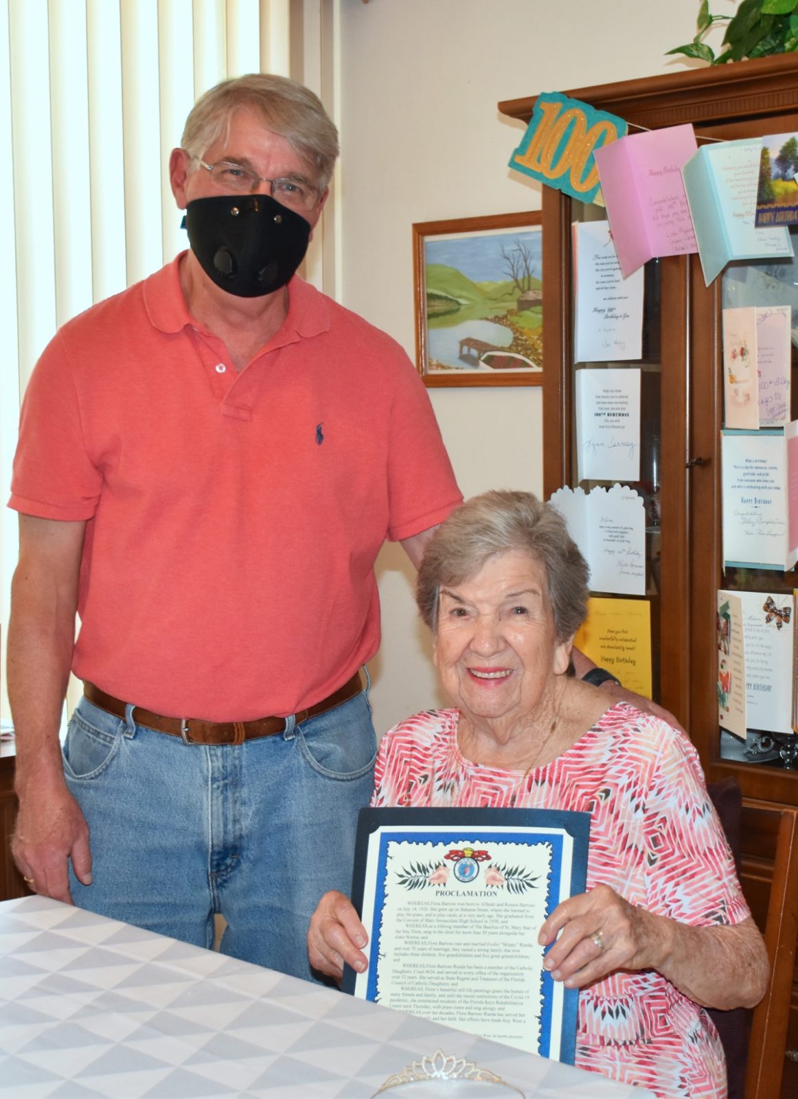 Key West celebrates centenarian by proclaiming day in her honor on her ...