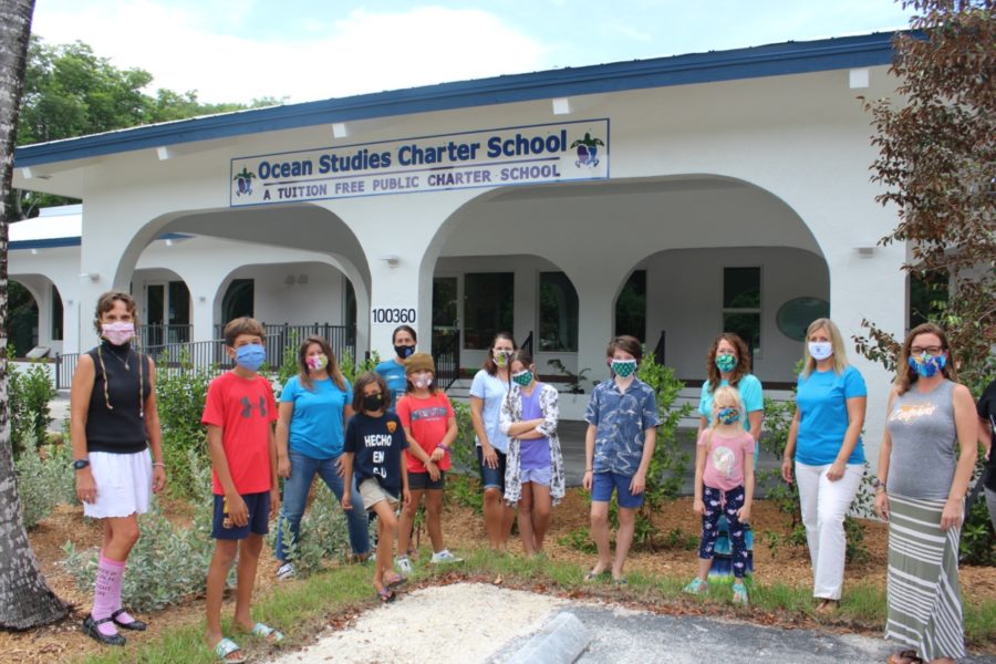 Ocean Studies students welcomed back to new school in Key Largo