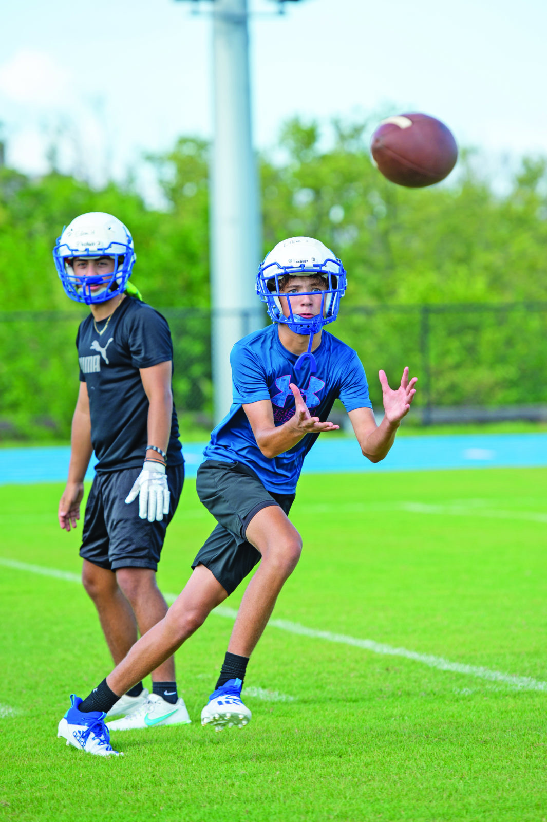 MHS players practicing on the field - Florida Keys Weekly Newspapers