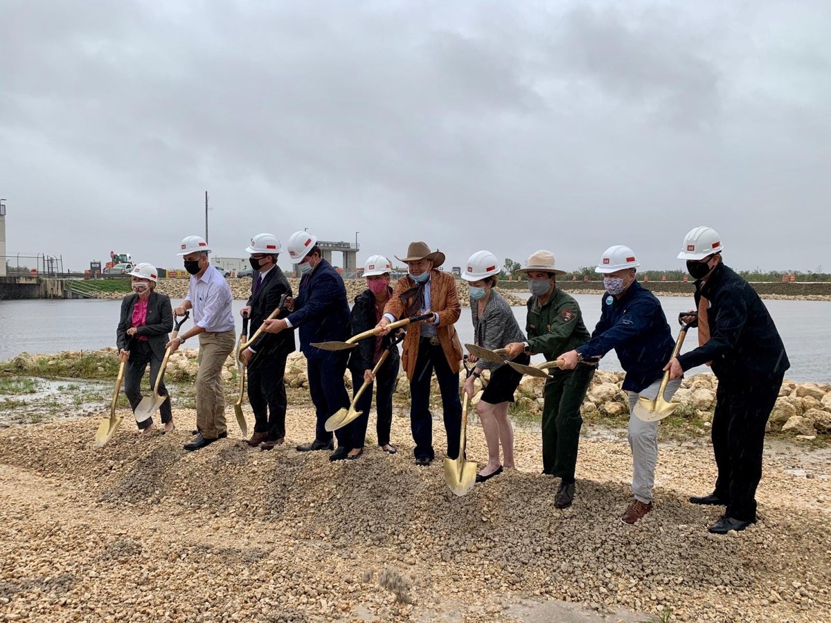 GROUNDBREAKING PROJECT FOR EVERGLADES RESTORATION