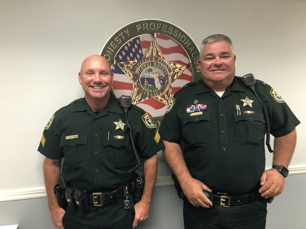 TWO GOOD GUYS TAKE A STEP UP IN SHERIFF'S AGENCY