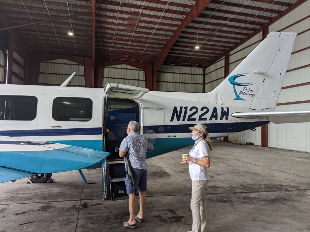 AZTEC AIRWAYS WELCOMES FIRST KEY WEST PASSENGER