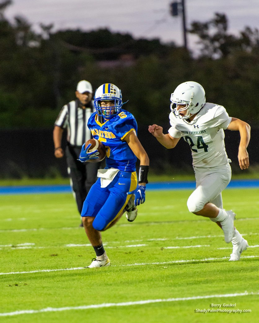 MHS FOOTBALL TEAM TAKES SHOW ON THE ROAD FOR REST OF THE SEASON