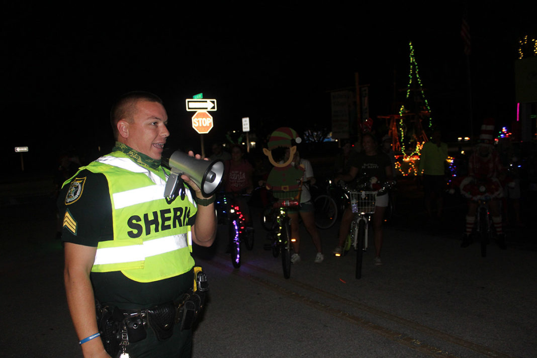 LIGHTED BIKES TAKE TO KEY LARGO NEIGHBORHOODS