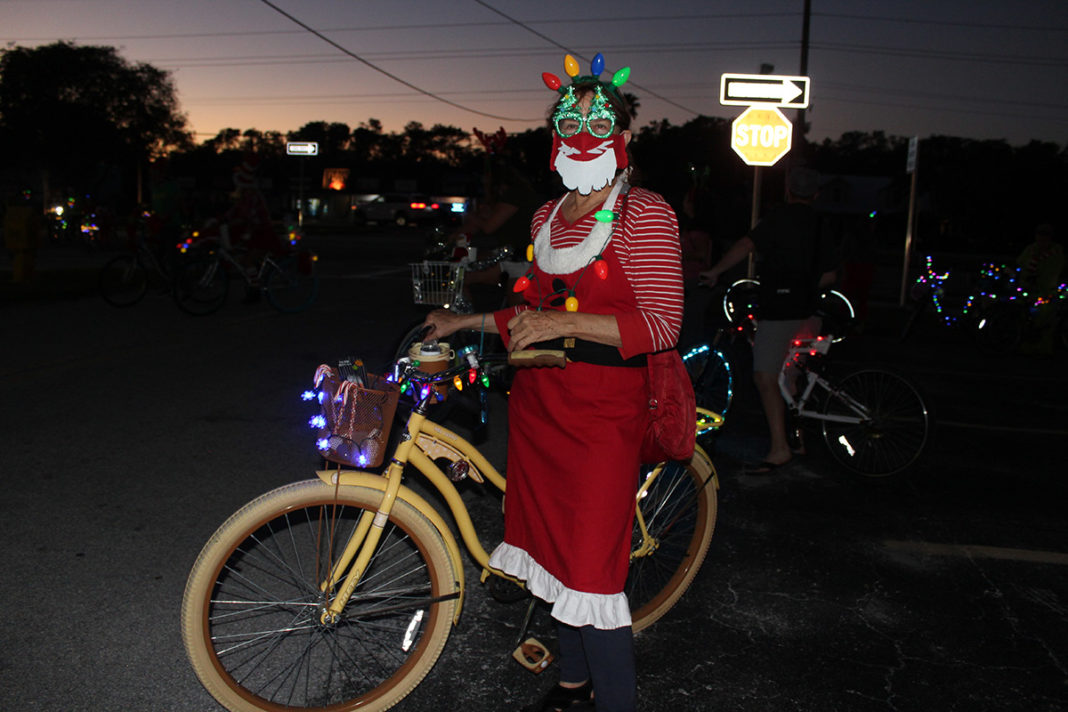 LIGHTED BIKES TAKE TO KEY LARGO NEIGHBORHOODS
