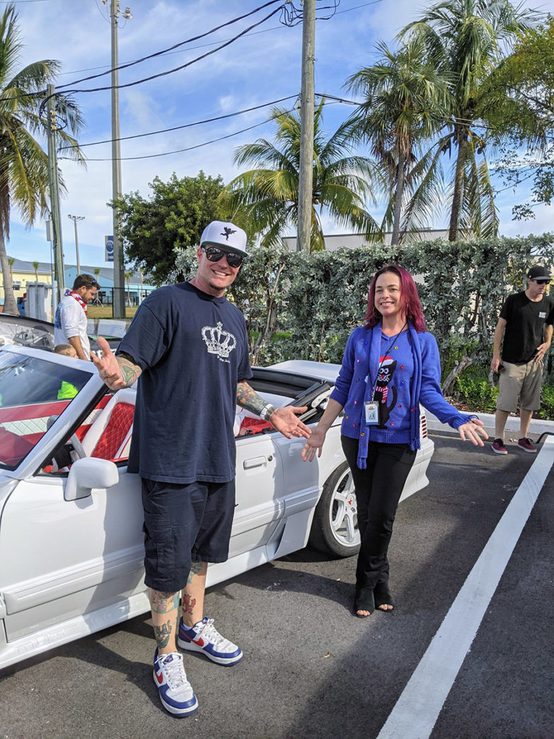 NASCAR driver and rapper make commercial in Keys
