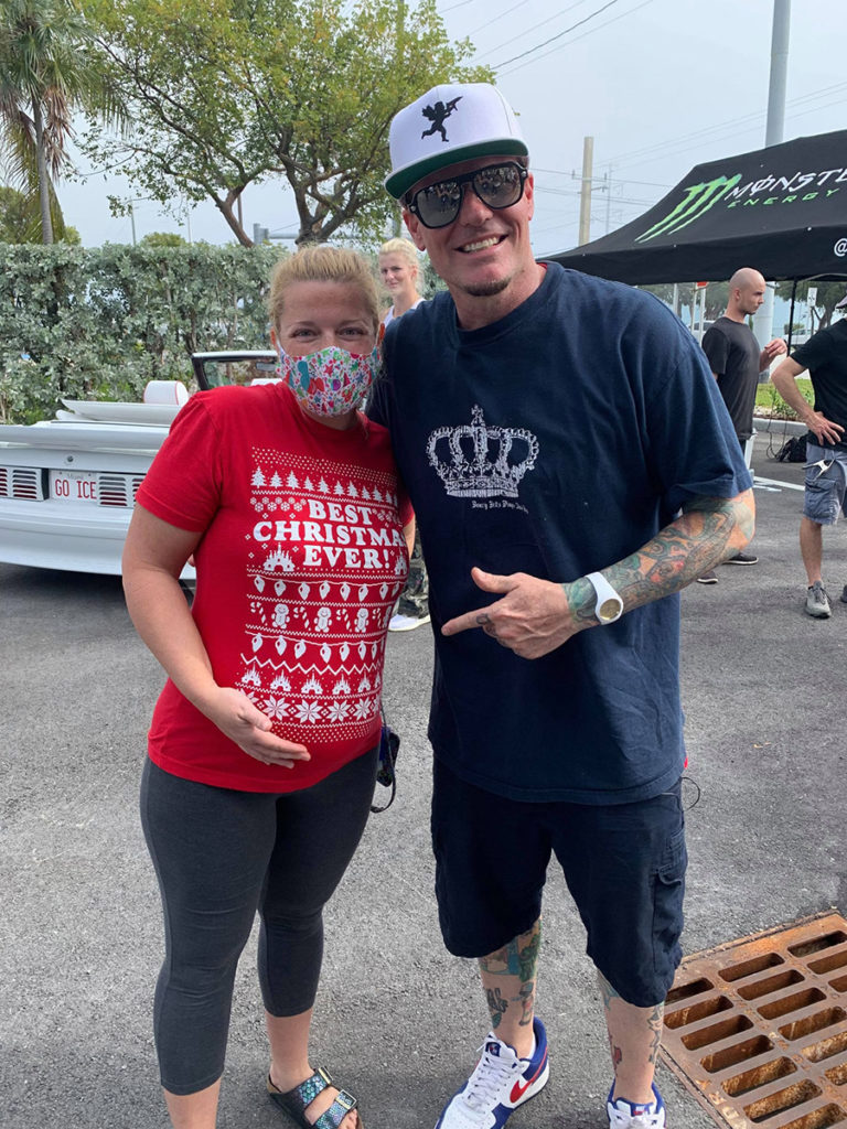 NASCAR driver and rapper make commercial in Keys