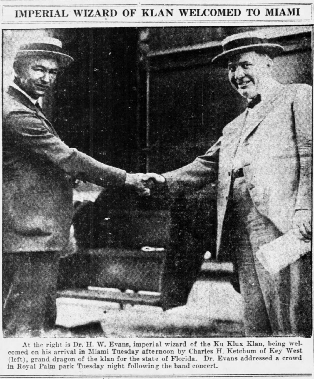 THE RISE AND FALL OF THE KKK IN KEY WEST