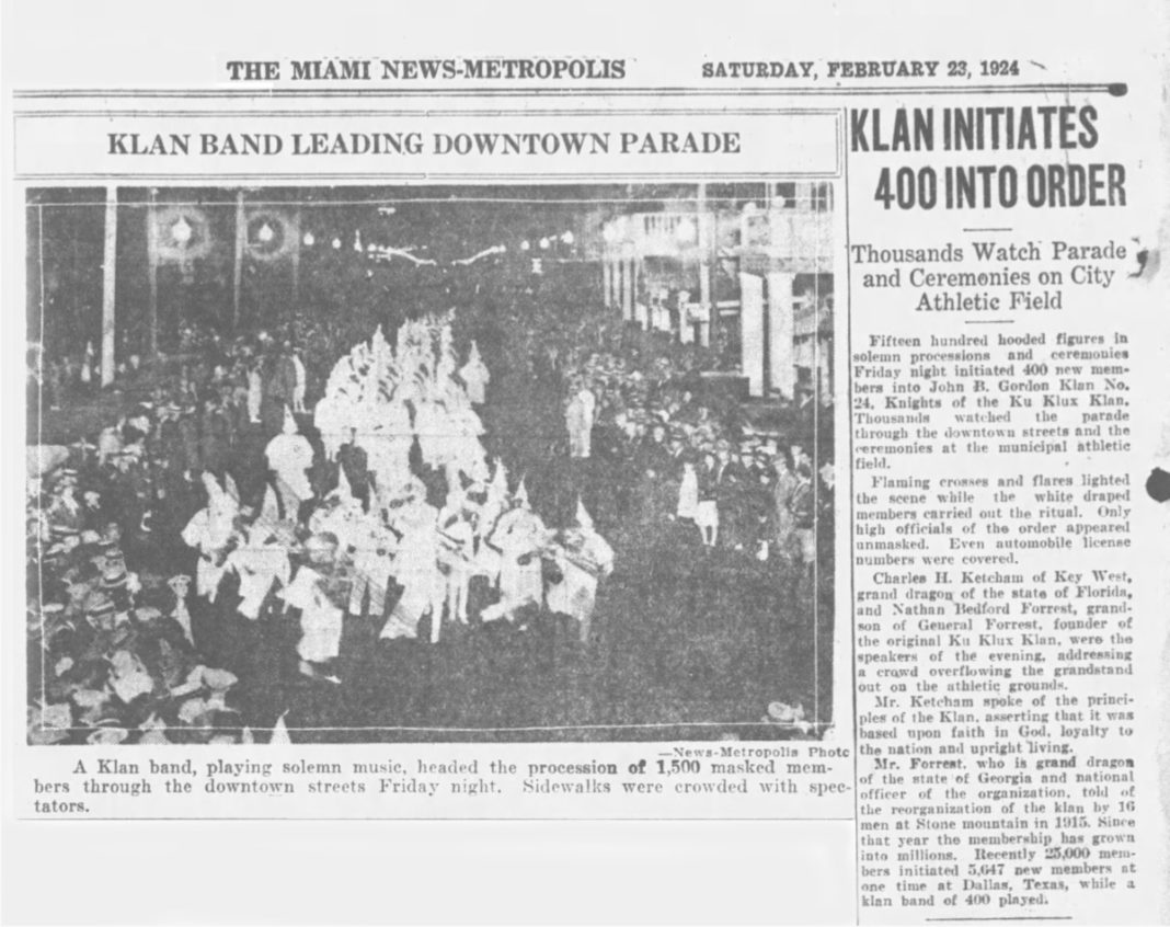 THE RISE AND FALL OF THE KKK IN KEY WEST
