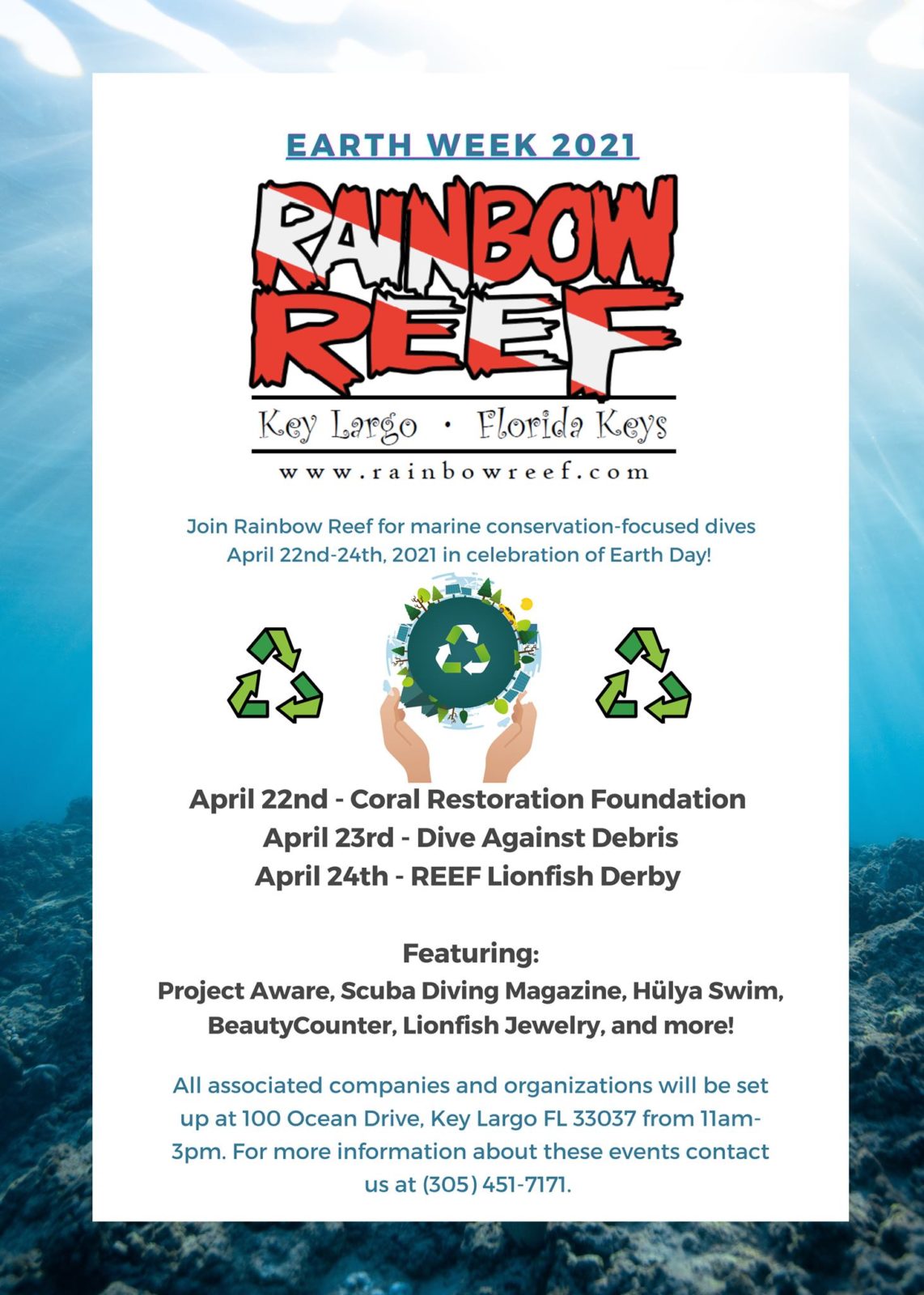EARTH DAY 2021: WAYS YOU CAN GET INVOLVED IN THE FLORIDA KEYS