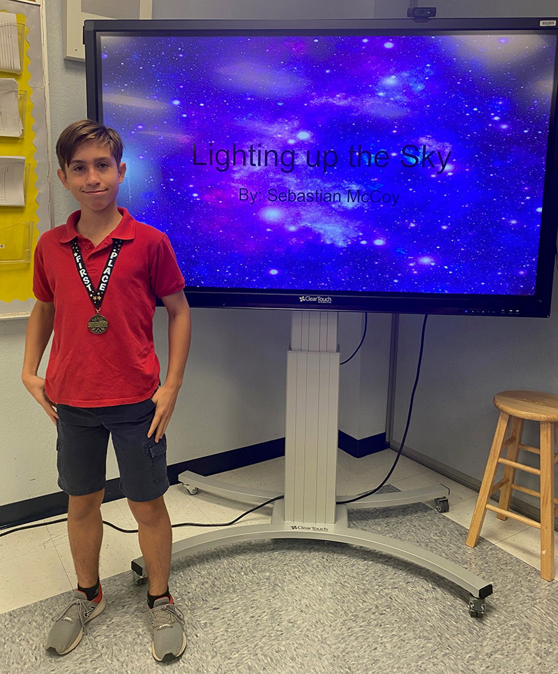 Keys students earn awards at state science competition