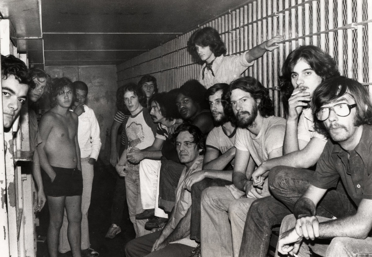 Jail cell in Key West, Florida, 1970. – @oldmanpeace on Tumblr