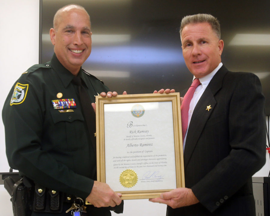 Longtime Sheriff’s Office lieutenant promoted
