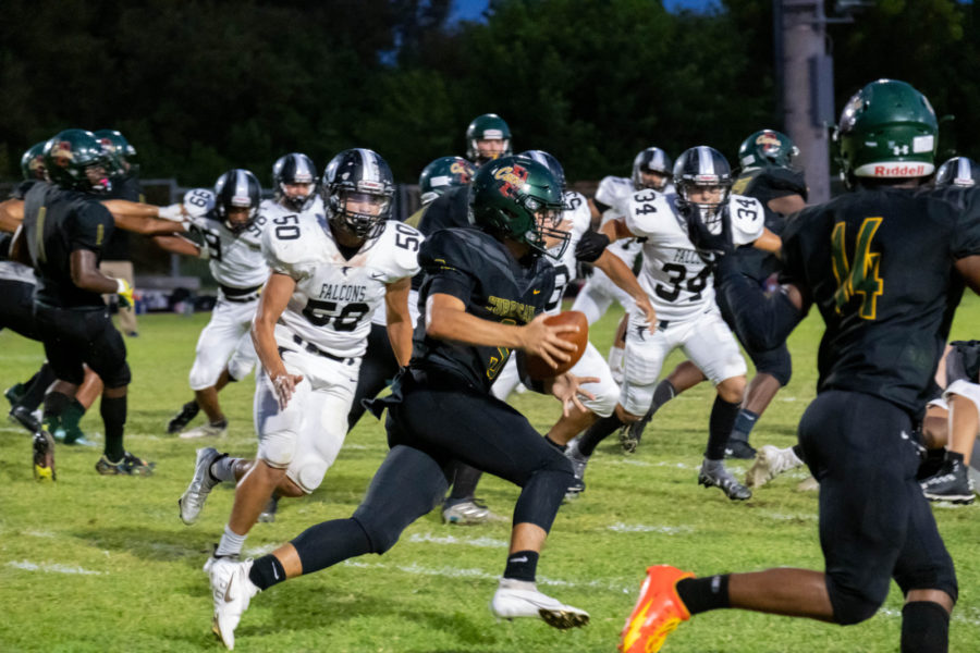 CANES ROLL ON SENIOR NIGHT