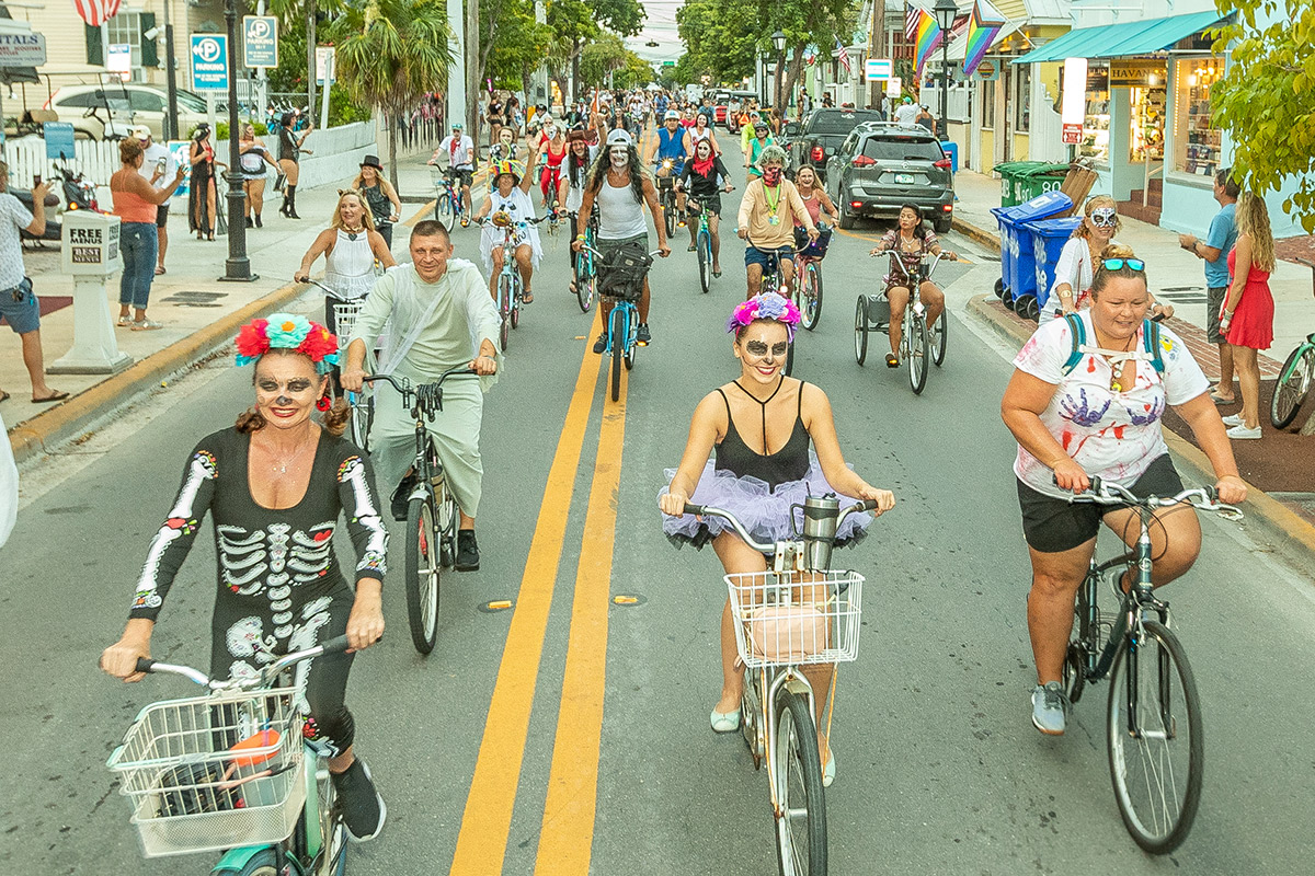 KEY WEST’S ZOMBIE RIDE BACK FROM THE DEAD