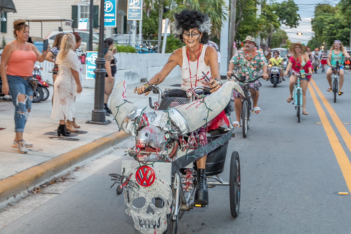 KEY WEST’S ZOMBIE RIDE BACK FROM THE DEAD