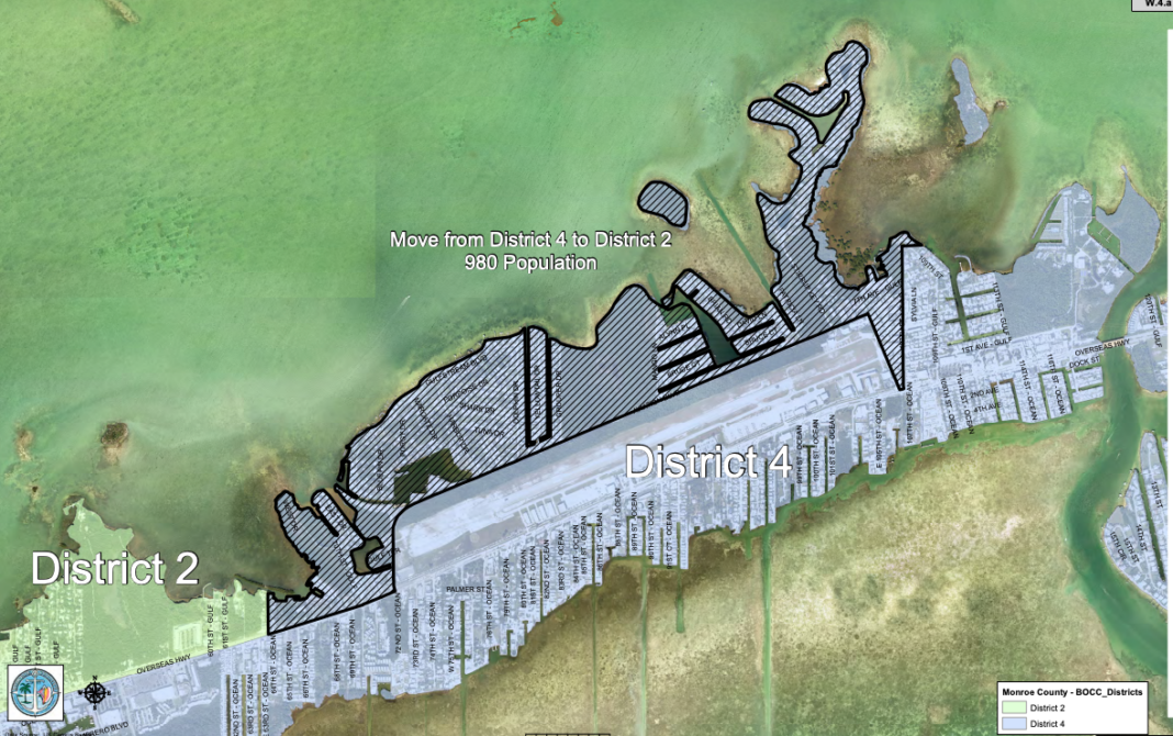 POPULATION INCREASE BRINGS VOTER BOUNDARY SHIFTS IN THE FLORIDA KEYS