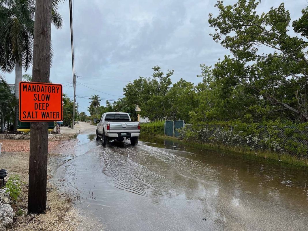 ROAD FLOODING RETURNS TO UPPER KEYS COMMUNITY