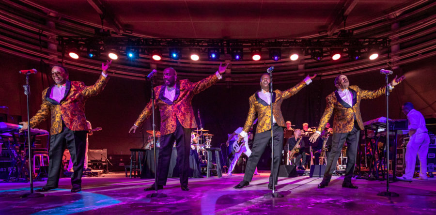 IN PICTURES: THE TEMPTATIONS PERFORM IN KEY WEST
