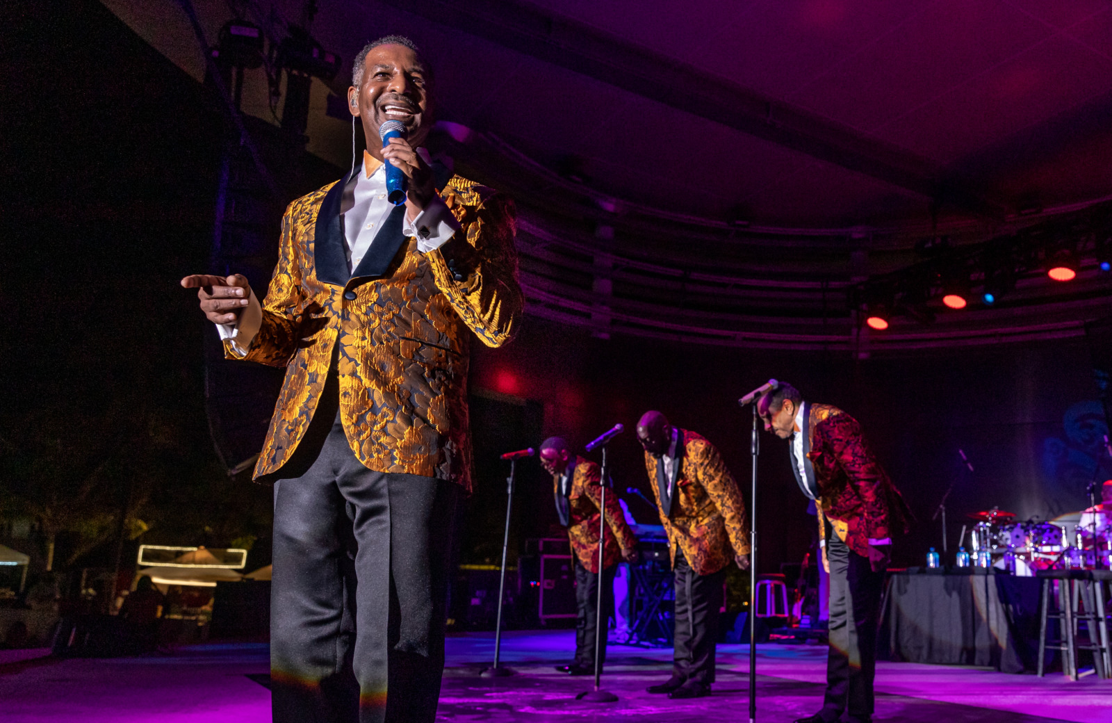 IN PICTURES: THE TEMPTATIONS PERFORM IN KEY WEST