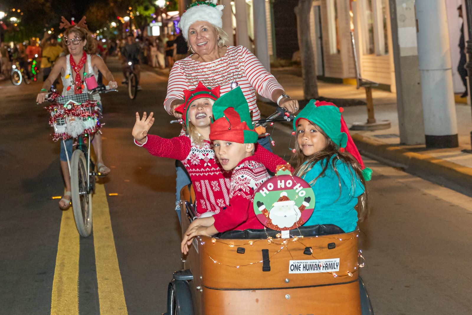 LIGHTED BIKE PARADE HITS THE STREETS OF KEY WEST
