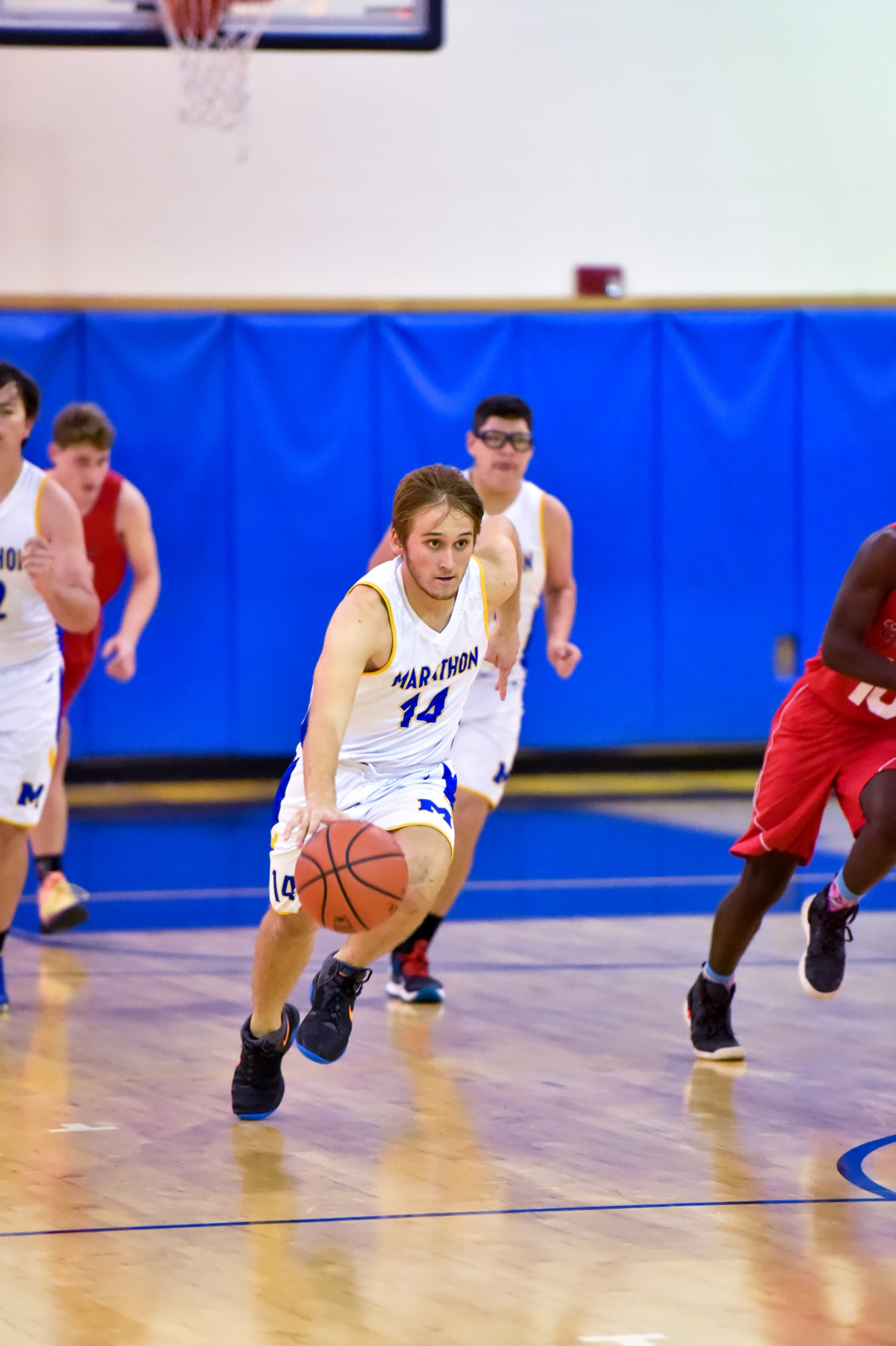 IN PICTURES: MARATHON JV BASKETBALL DOWNS COLONIAL CHRISTIAN