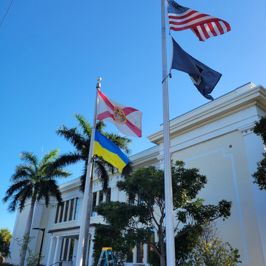 KEY WEST LIGHTS UP IN SUPPORT OF UKRAINE