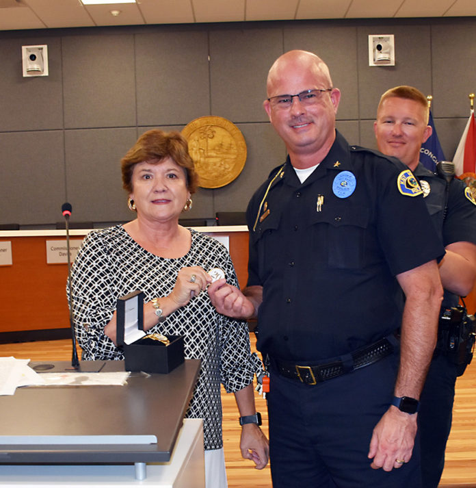 KEY WEST HONORS CHIEF SEAN BRANDENBURG & PETER ARNOW