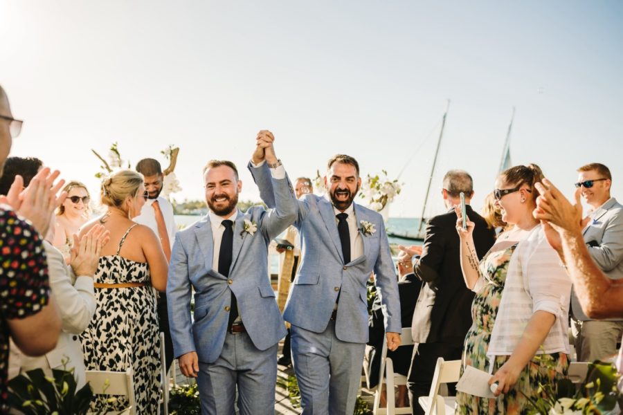 WEDDING ANNOUNCEMENT: CHRISTOPHER MASSICOTTE & ERIC AULT