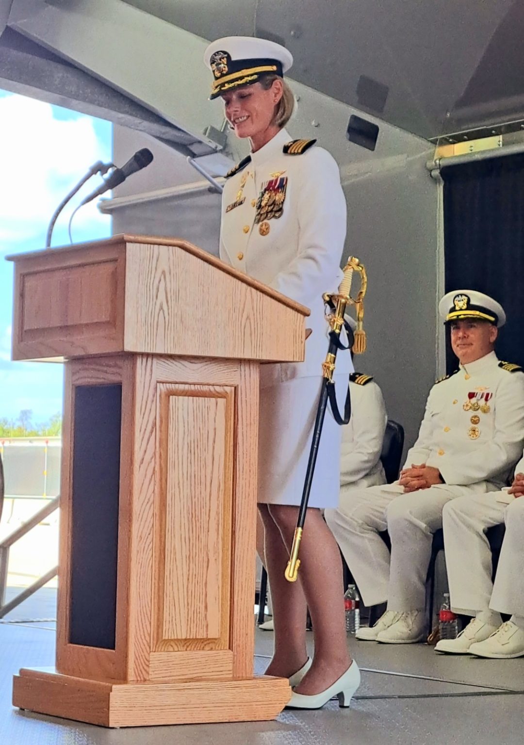 CAPT. BETH REGOLI TAKES COMMAND OF NAVAL AIR STATION KEY WEST