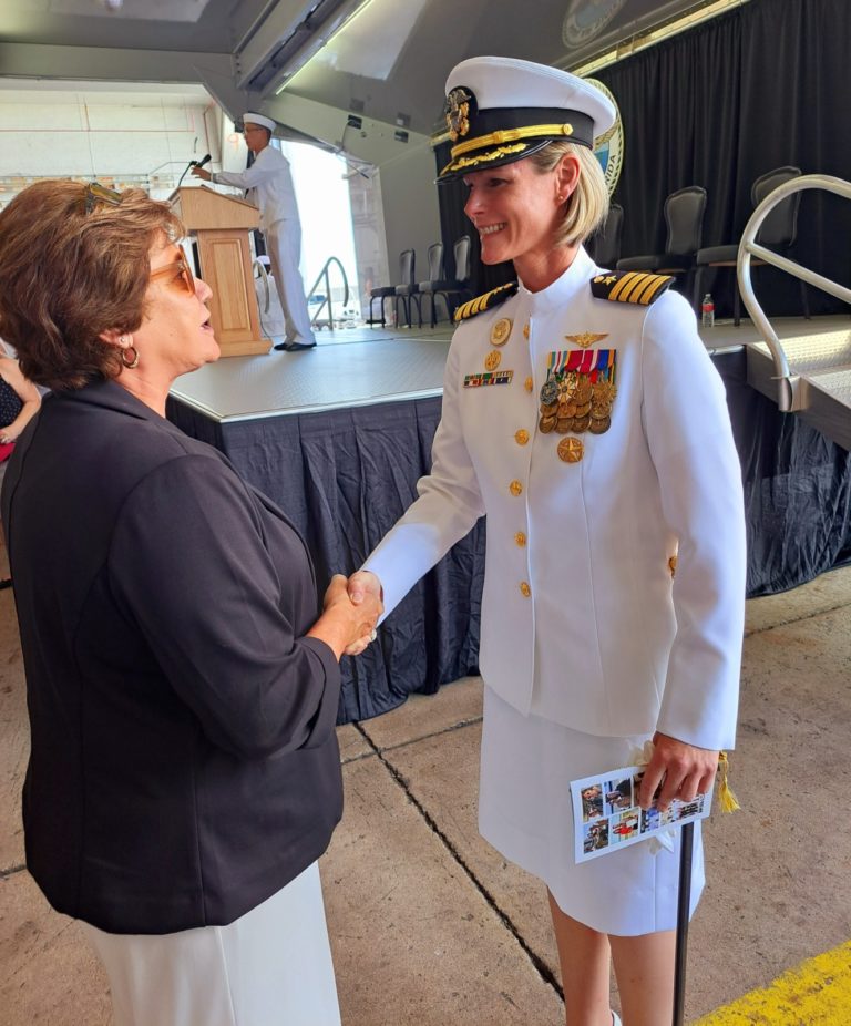 CAPT. BETH REGOLI TAKES COMMAND OF NAVAL AIR STATION KEY WEST