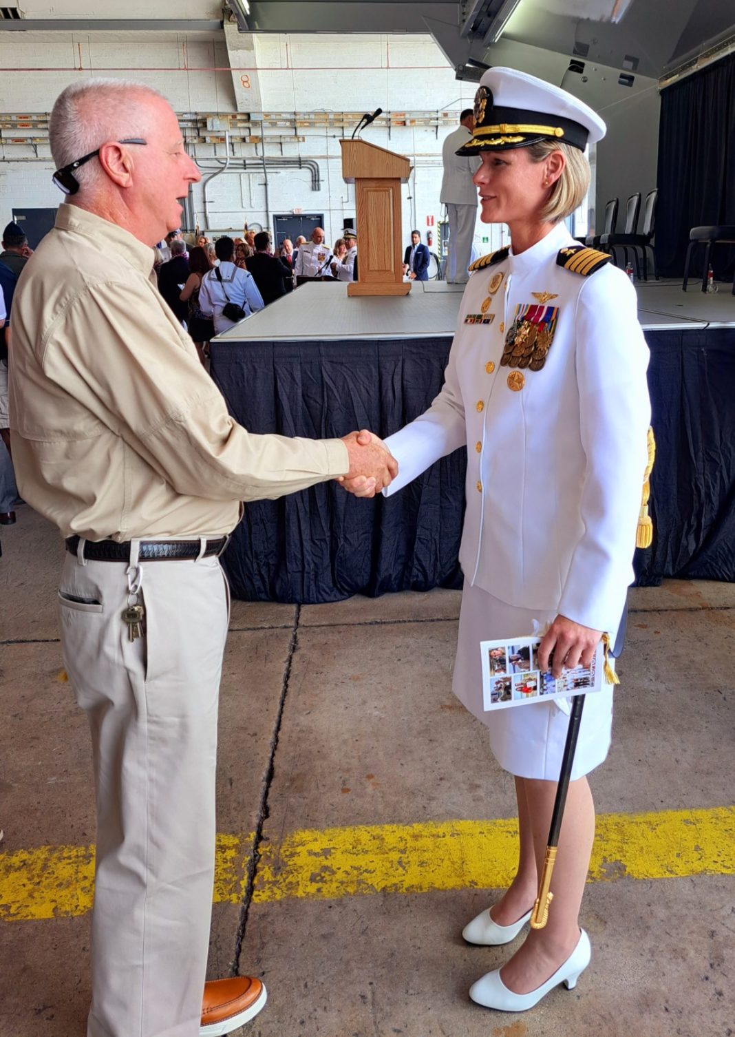 CAPT. BETH REGOLI TAKES COMMAND OF NAVAL AIR STATION KEY WEST