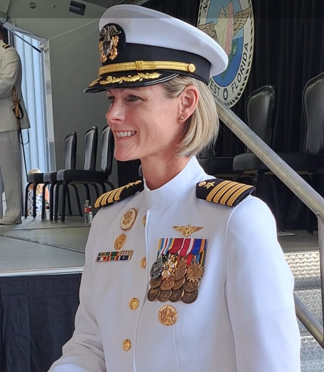 CAPT. BETH REGOLI TAKES COMMAND OF NAVAL AIR STATION KEY WEST
