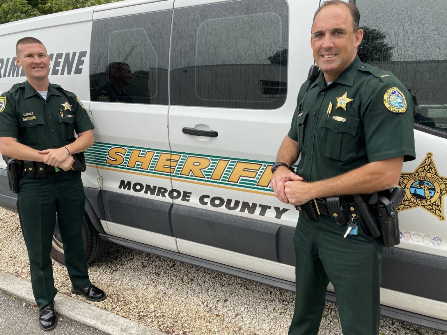 SHERIFF RICK RAMSAY PROMOTES SPENSER BRYAN TO CAPTAIN OF THE KEY LARGO ...