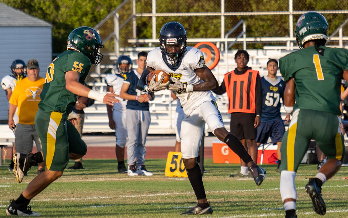 IN PICTURES: ’CANES BATTLE TOUGH IN PRESEASON GAME AGAINST CORAL PARK