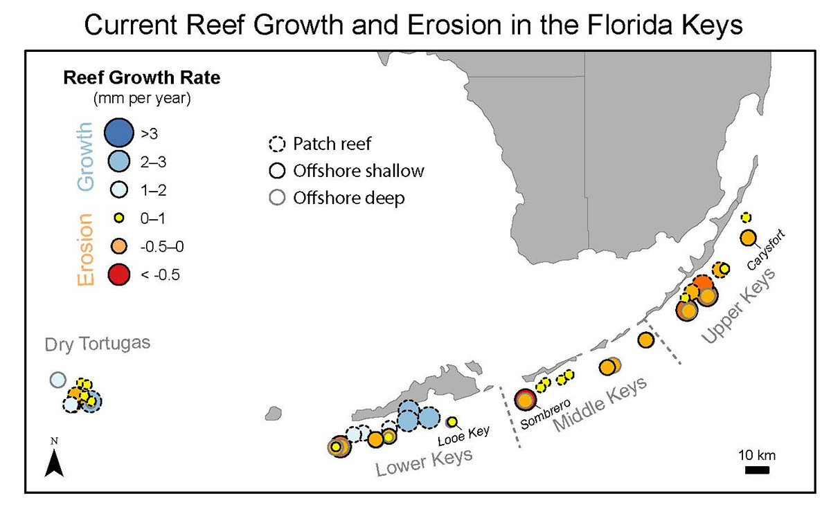 Florida Reef Map