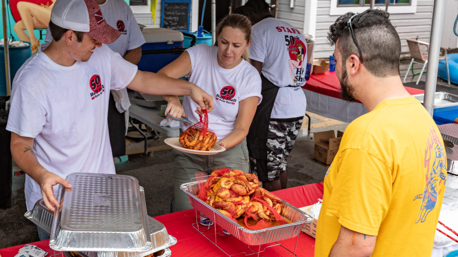 IN PICTURES: HALF SHELL RAW BAR CELEBRATES 50TH ANNIVERSARY WITH ...