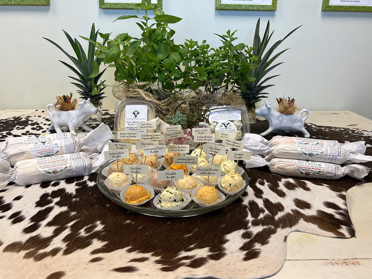 Butter On A Buffet Display