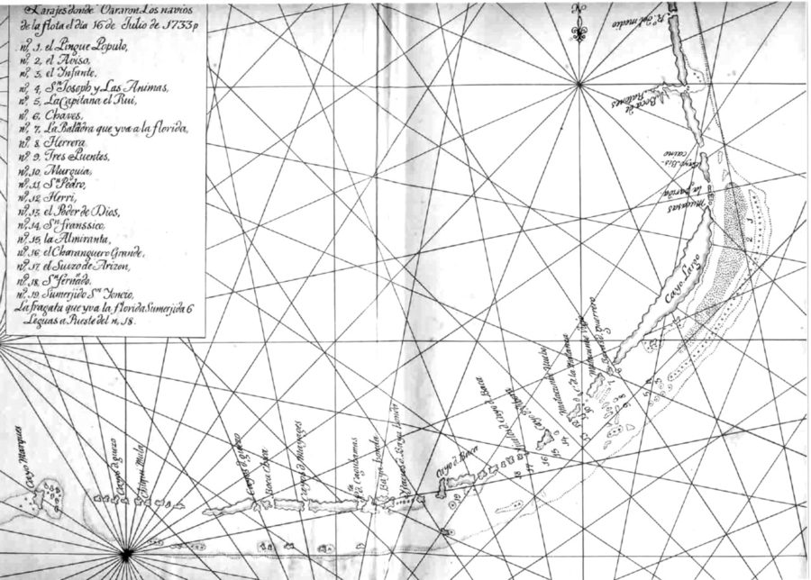 KEYS HISTORY: LOST WRECKS OF THE 1733 NEW SPAIN FLEET